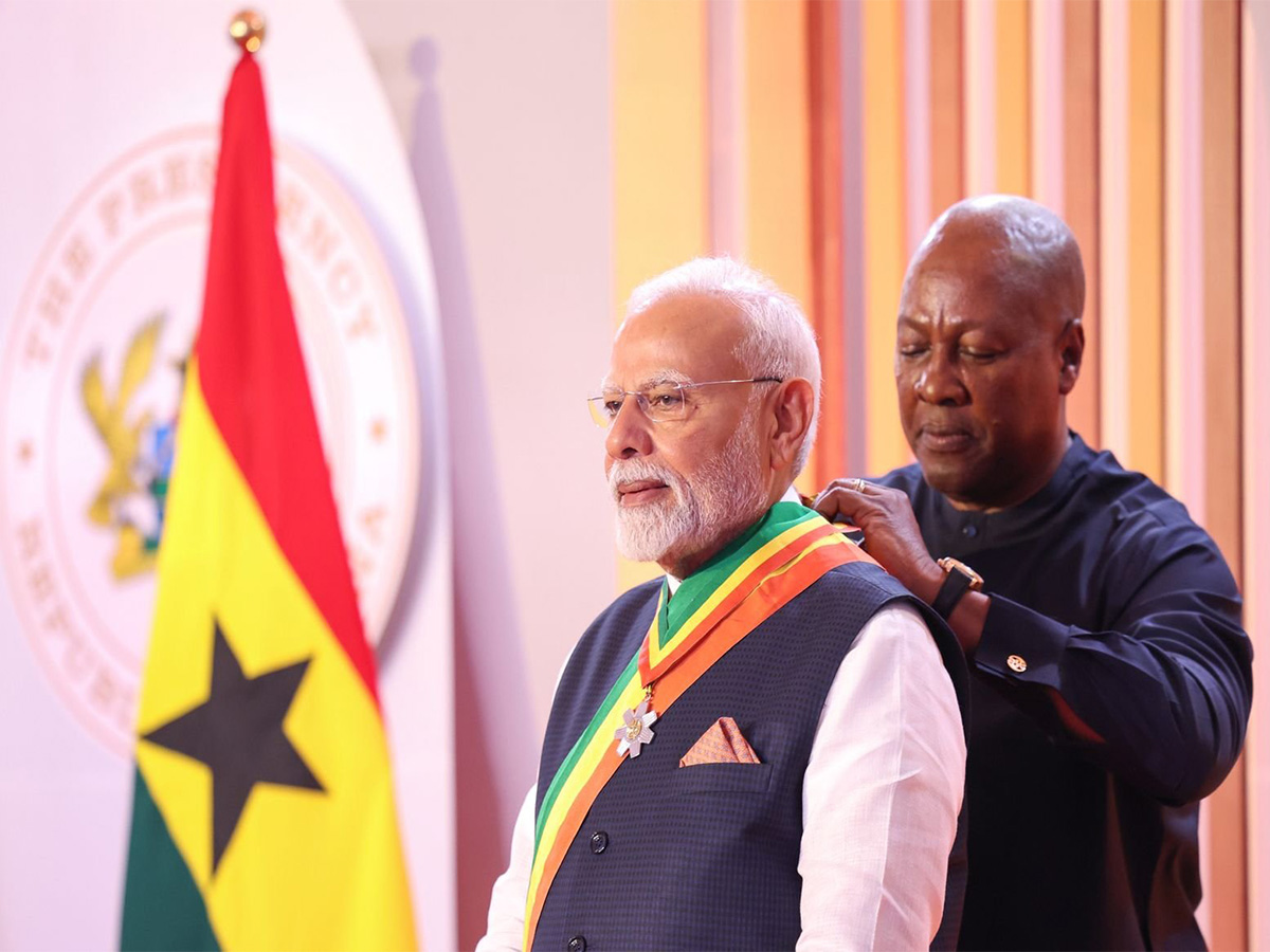 A look at prominent awardees of Order of the Star of Ghana bestowed upon PM Modi