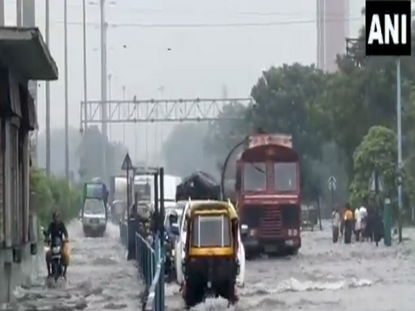 Gujarat: Heavy rainfall triggers waterlogging in parts of Surat
