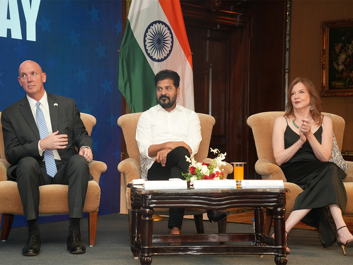 "Our govt working towards "TelanganaRising" vision": CM Revanth Reddy