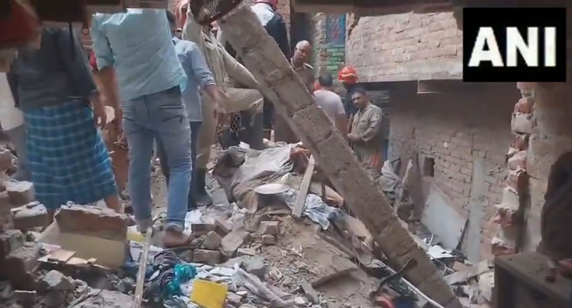 Two dead, several injured after building collapses in Delhi's Seelampur; rescue ops underway