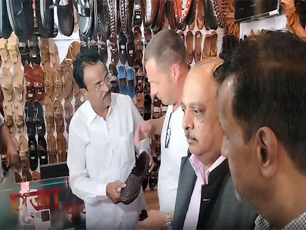Italian fashion house Prada's team in Kolhapur, interacts with Chappal ...