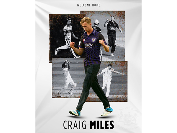 Craig Miles rejoins Gloucestershire for a three-year deal