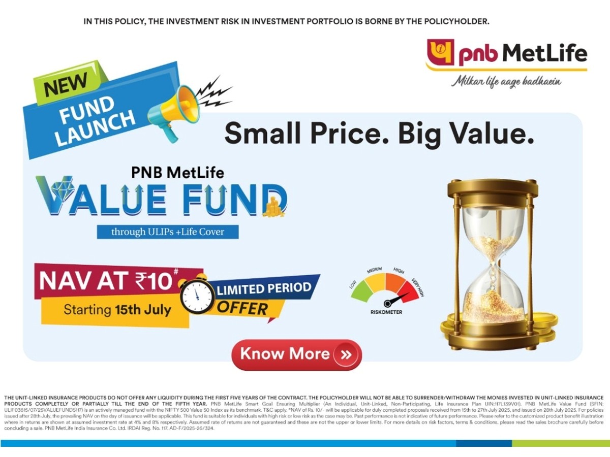 PNB MetLife Launches Value Fund: Build Long-Term Wealth Through Value ...