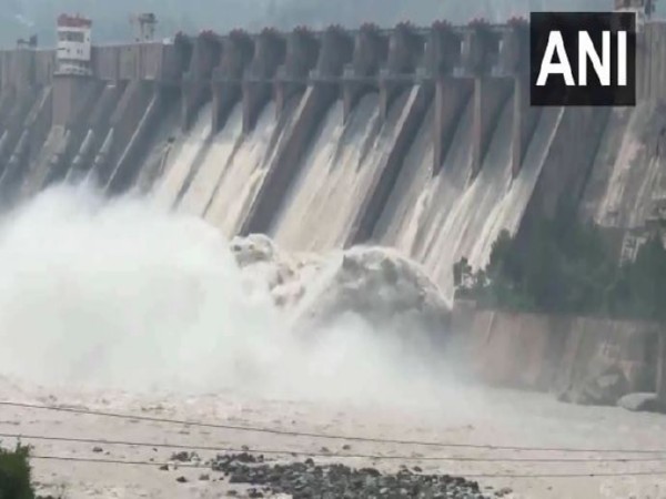 J-K: All gates of Salal Dam opened amid continuous rainfall in Reasi