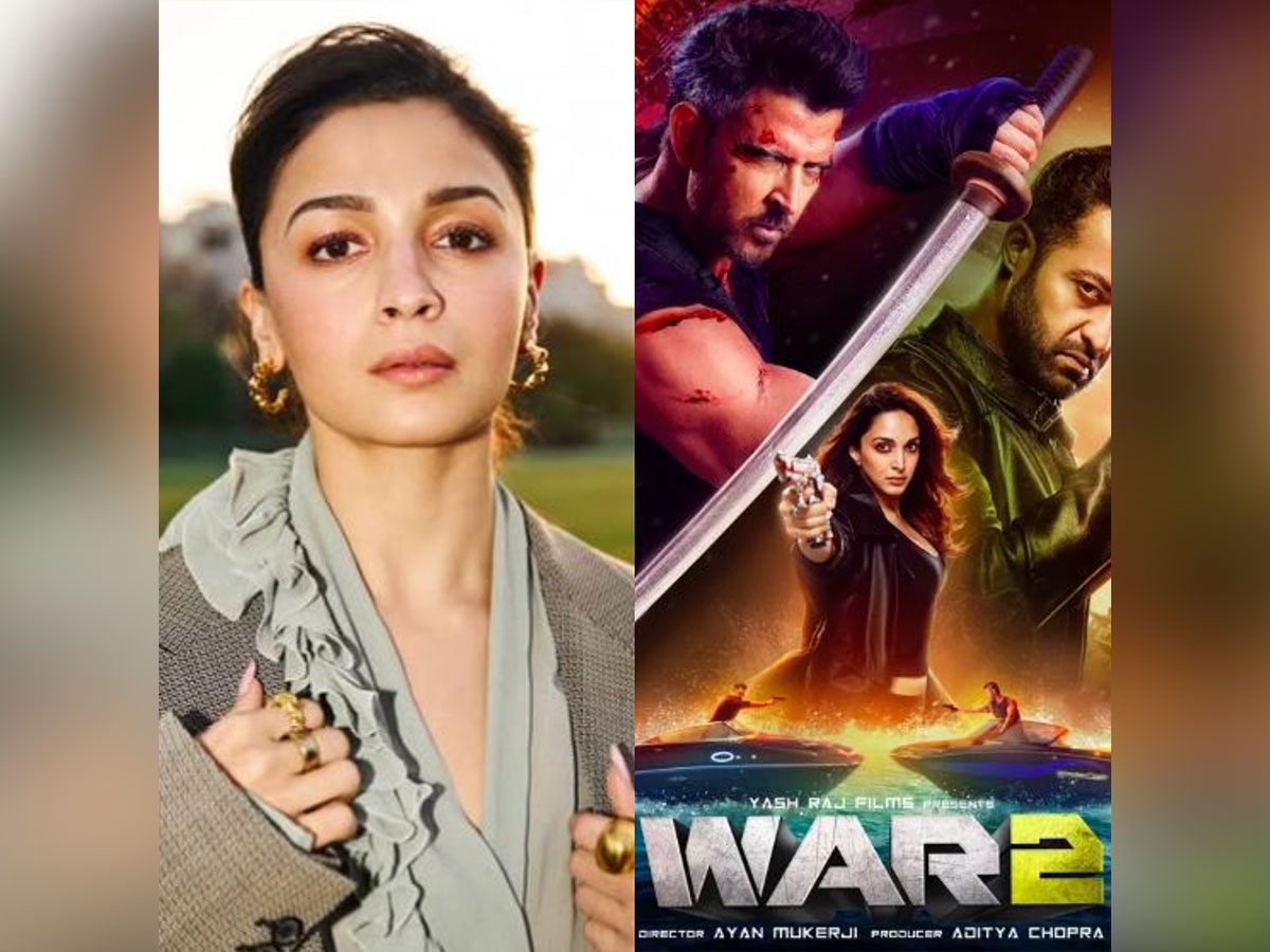 Alia Bhatt says War 2 trailer is"mazedaar," teases 'Alpha' cameo in fun way