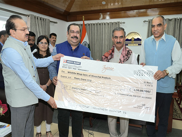 IBCA presents Rs 3 crore cheque to Himachal CM to support Tsarap Chu ...