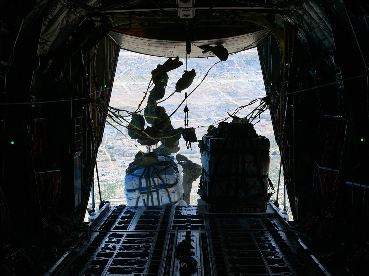 Canada conducts first humanitarian airdrop in Gaza