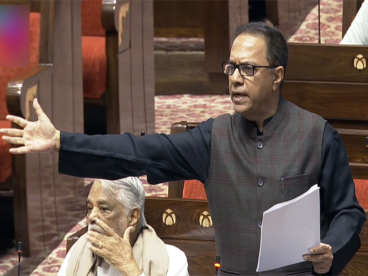 BRS MP KR Suresh Reddy gives notice in Rajya Sabha to discuss Godavari ...