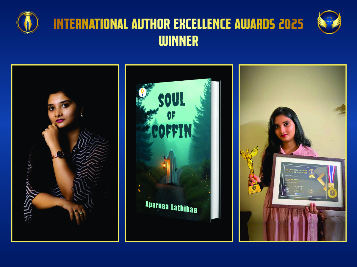 S. Aparnaa Lathikaa Honoured with the International Author Excellence Award 2025 for Her ...