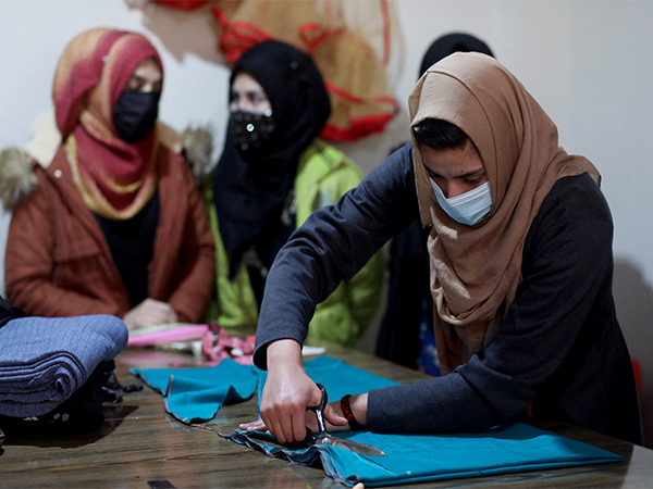 UNICEF launches vocational training for 200 Afghan girls amid education ban