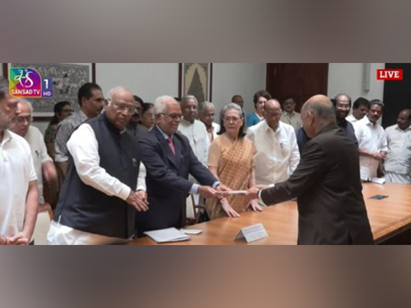 INDIA bloc VP nominee B Sudershan Reddy files nomination