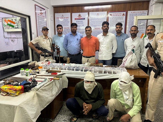 Delhi Police busts illegal arms factory with stockpile of weapons; 3 held