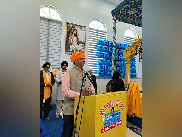 Indian Envoy to Canada attends Nagar Kirtan celebrating 421st Parkash Purab of Guru Granth Sahib ...