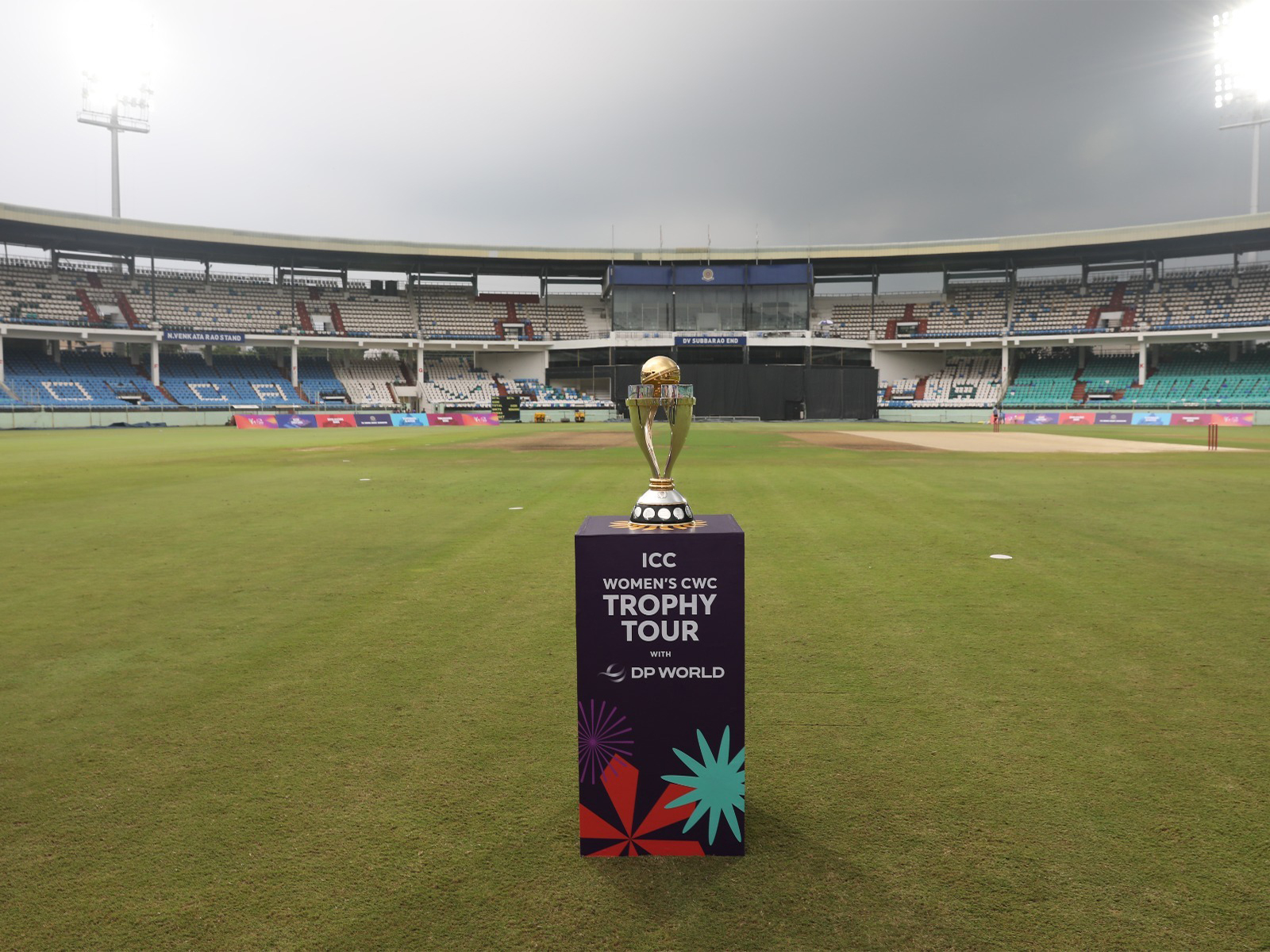 ICC Women's Cricket World Cup 2025 trophy tour with DP World completes ...
