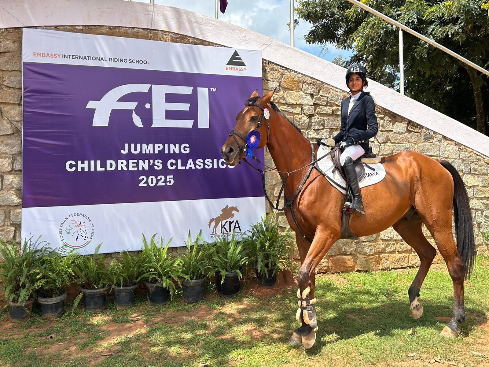 Stasya Pandya selected to represent India at FEI Children's Classic 2025 Finals