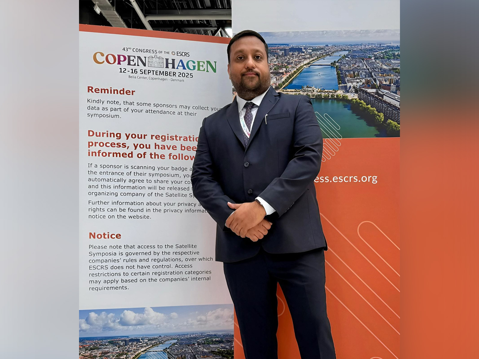 Surya Eye's Dr. Jay Goyal Attends ESCRS 2025 in Copenhagen to Advance ...
