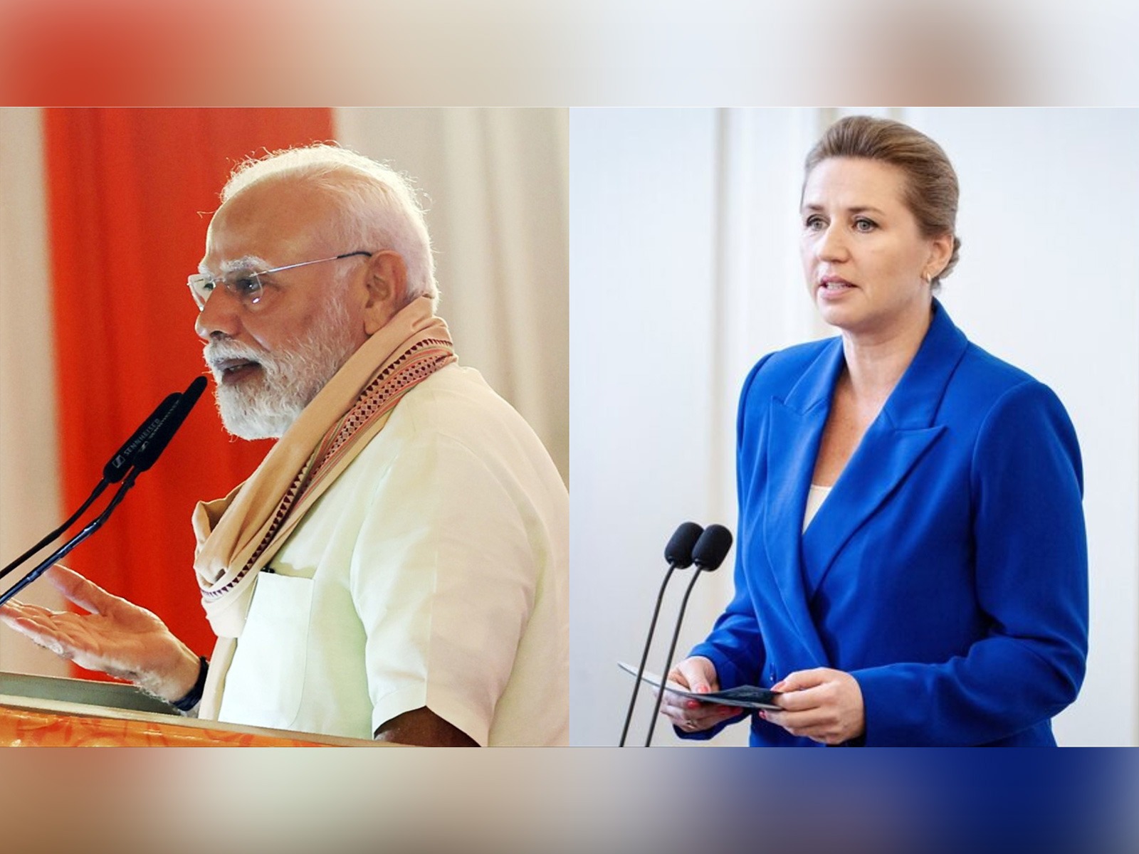 Denmark PM talks with PM Modi, expresses support for early conclusion ...