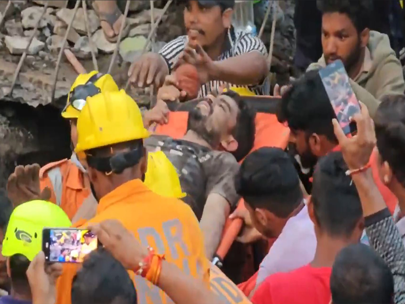 Uttarakhand: Man rescued after being trapped for 16 hours under debris ...