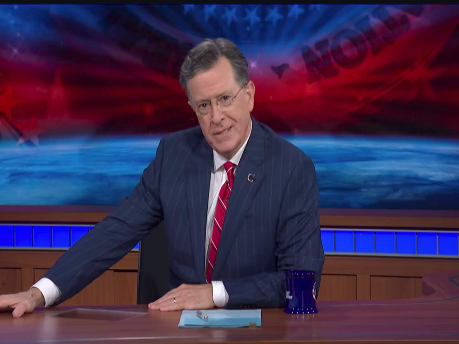 Stephen Colbert's 'Colbert Report' character is back to sort out "free ...