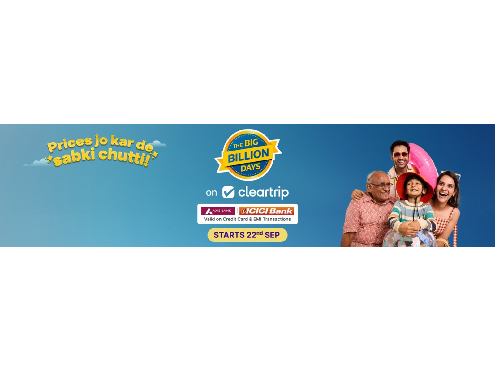 Cleartrip Unveils Unmissable Festive Travel Deals for The Big Billion Days 2025