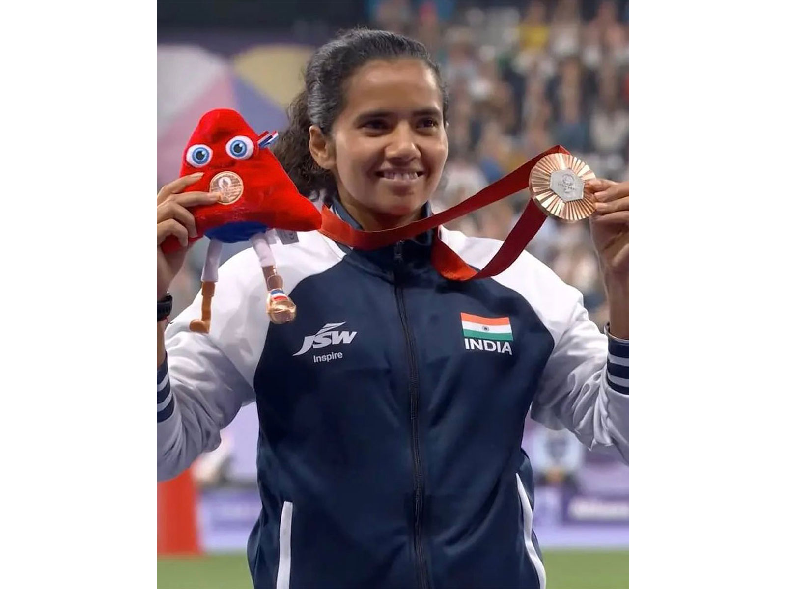 Double Paralympic medalist Preethi Pal named flag-bearer of India's ...