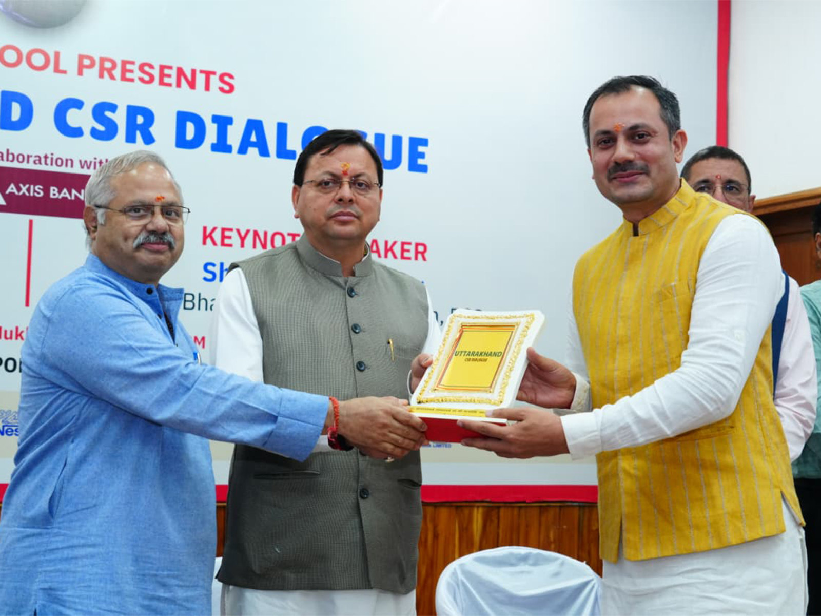 CM Dhami attends Uttarakhand CSR Dialogue program in Dehradun