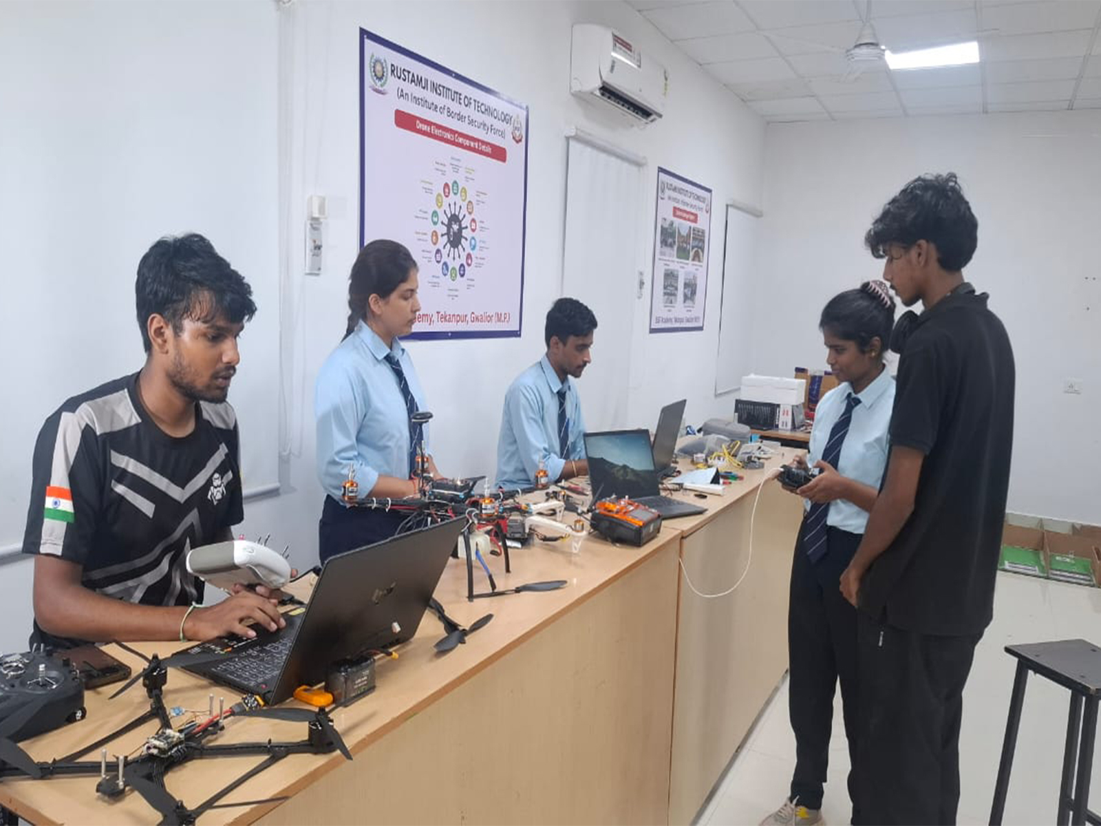 BSF's RJIT institute opens drone lab to boost defence preparedness post ...