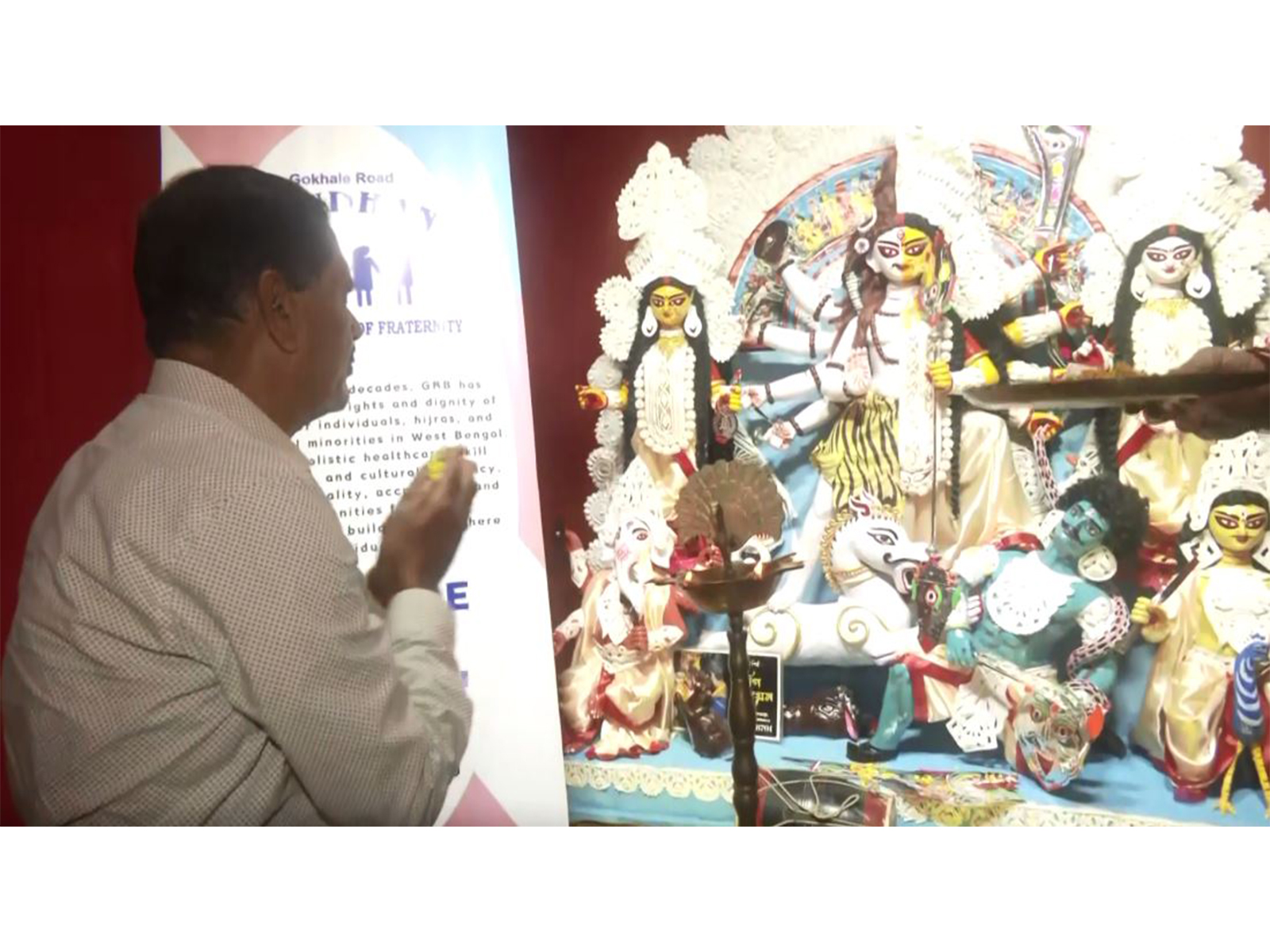 West Bengal: Transgender community organises Durga Pandal on theme ...