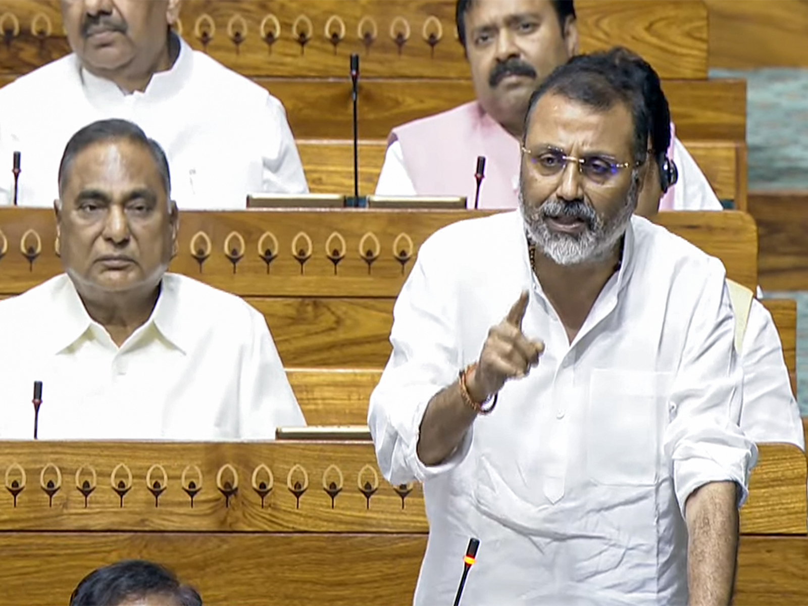 Nishikant Dubey alleges Congress' role in former Railway Minister LN Mishra's murder