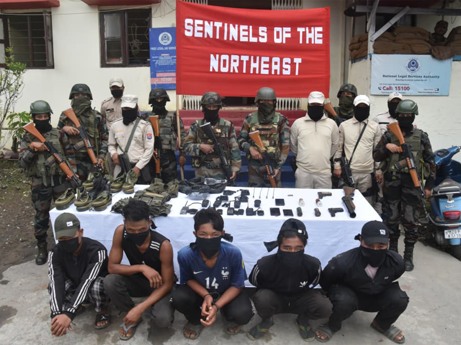 Manipur: Assam Rifles apprehend five UKNA cadres, seize a cache of arms ...