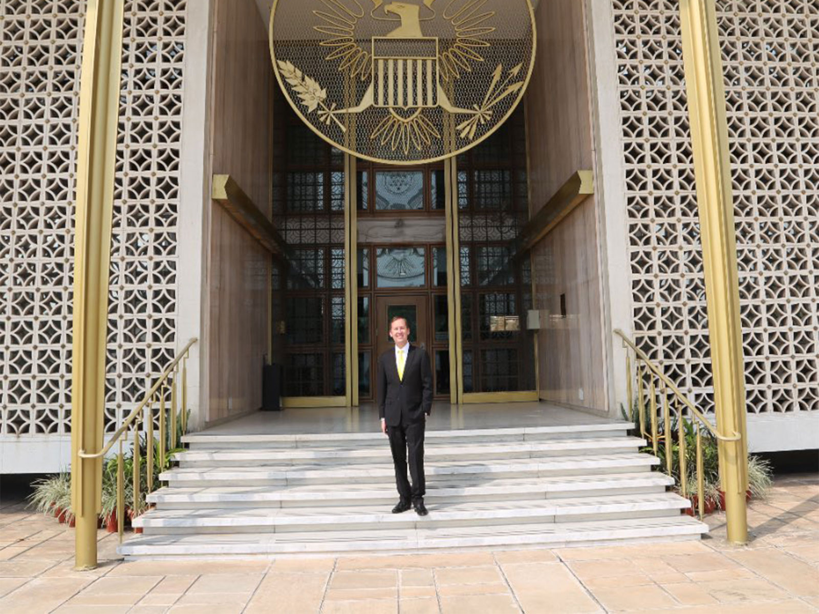 US Ambassador-designate Sergio Gor at US Embassy in Delhi