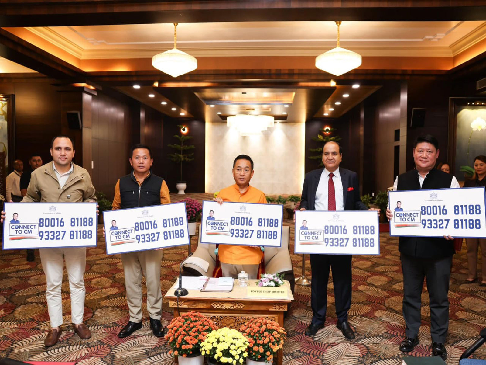 Sikkim CM Prem Singh Tamang launches 'Connect to CM' platform