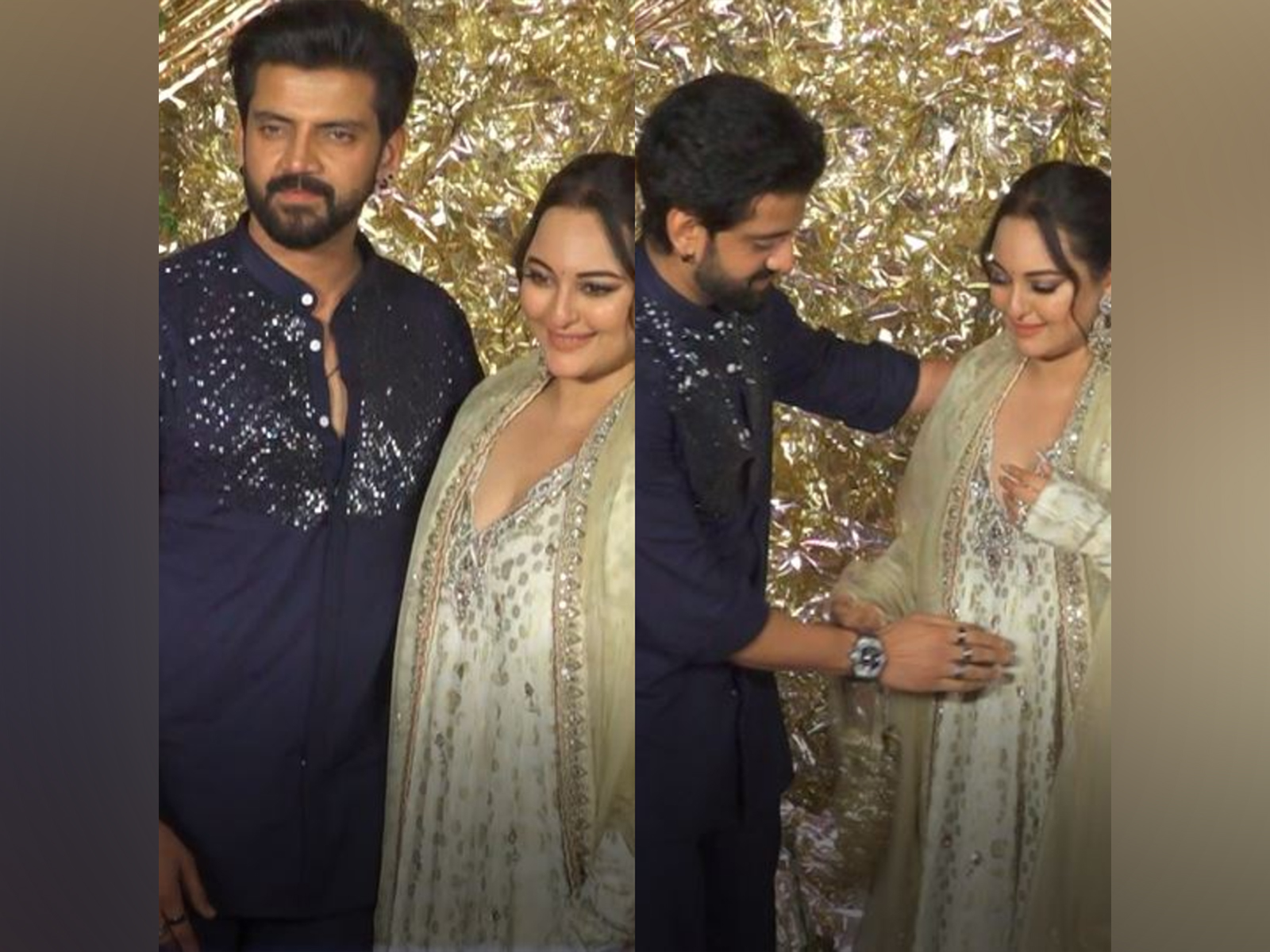 Zaheer Iqbal playfully teases Sonakshi Sinha amid pregnancy rumours, check actor's epic reaction