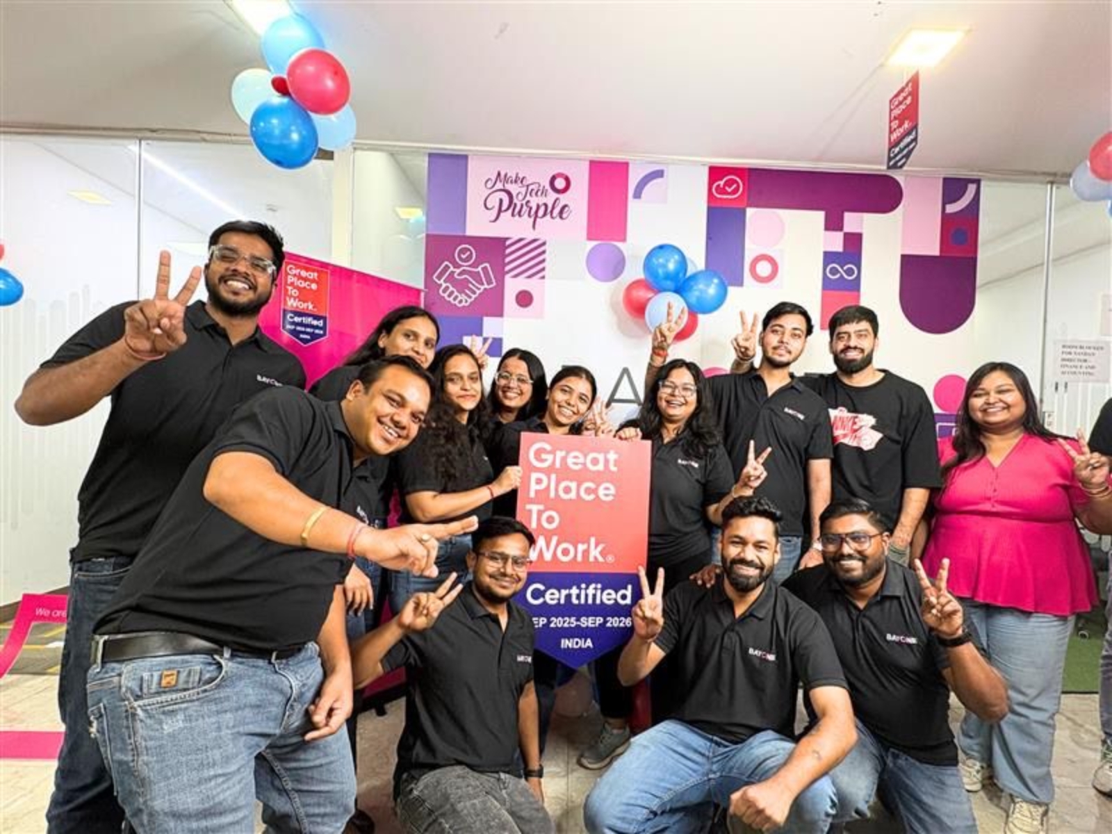 BayOne Techno Advisors Pvt Ltd (India) Achieves Great Place to Work® Certification