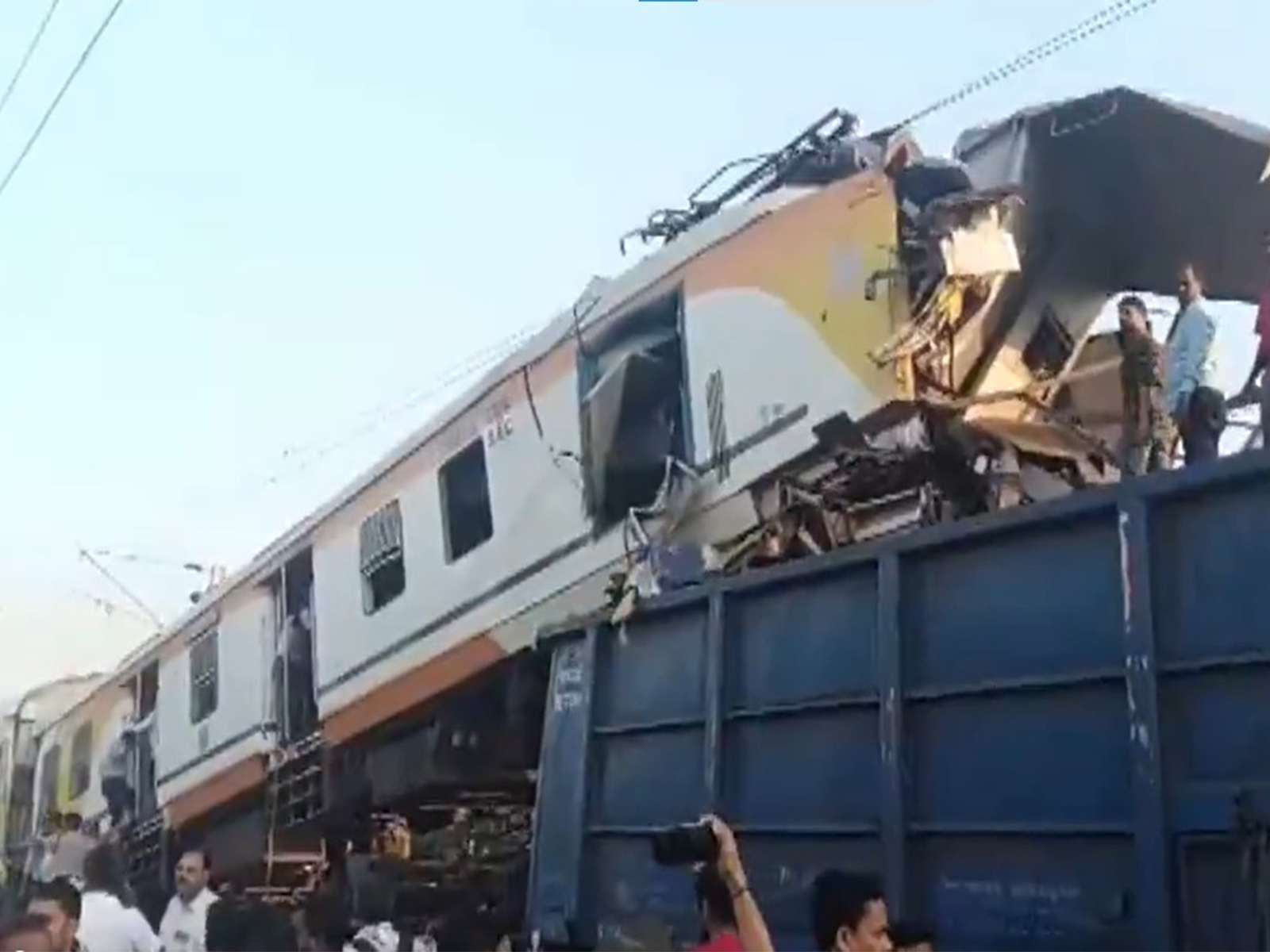 Passenger train collides with goods train near Bilaspur station in Chhattisgarh, four killed