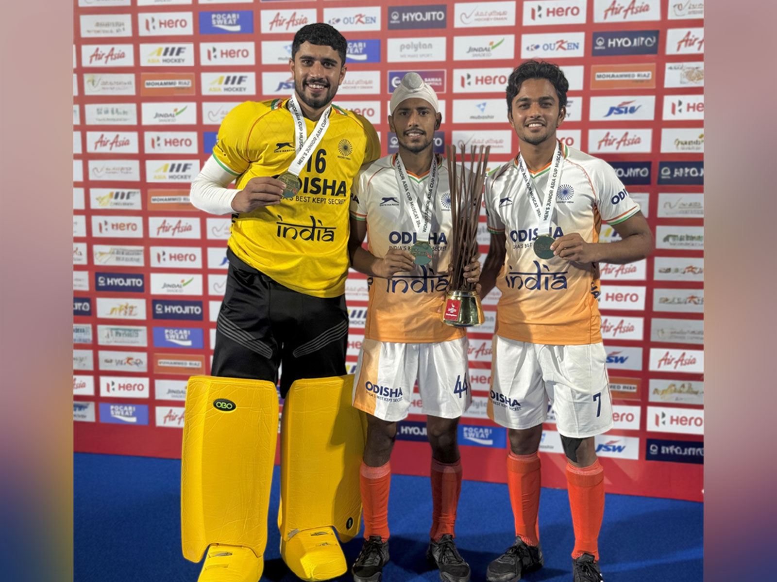 Roundglass Hockey Academy's Gurjot Singh, Arshdeep Singh, Princedeep ...