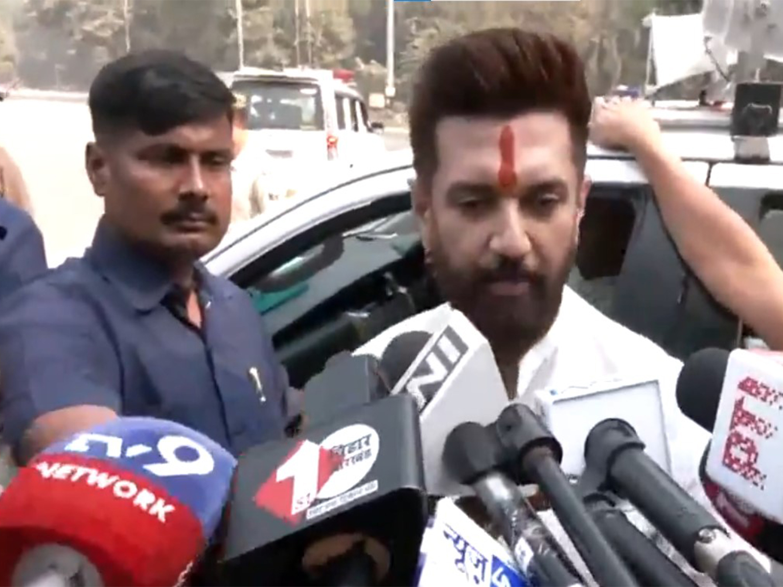 Chirag Paswan meets CM Nitish Kumar at Patna residence, says "delighted that he appreciated role ...