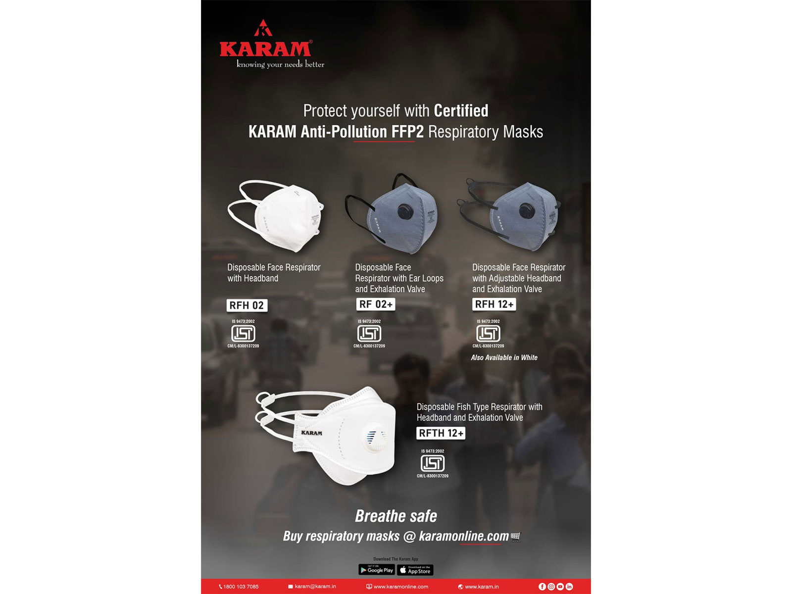 KARAM Safety amplifies its nationwide FFP2 Mask awareness campaign to ...