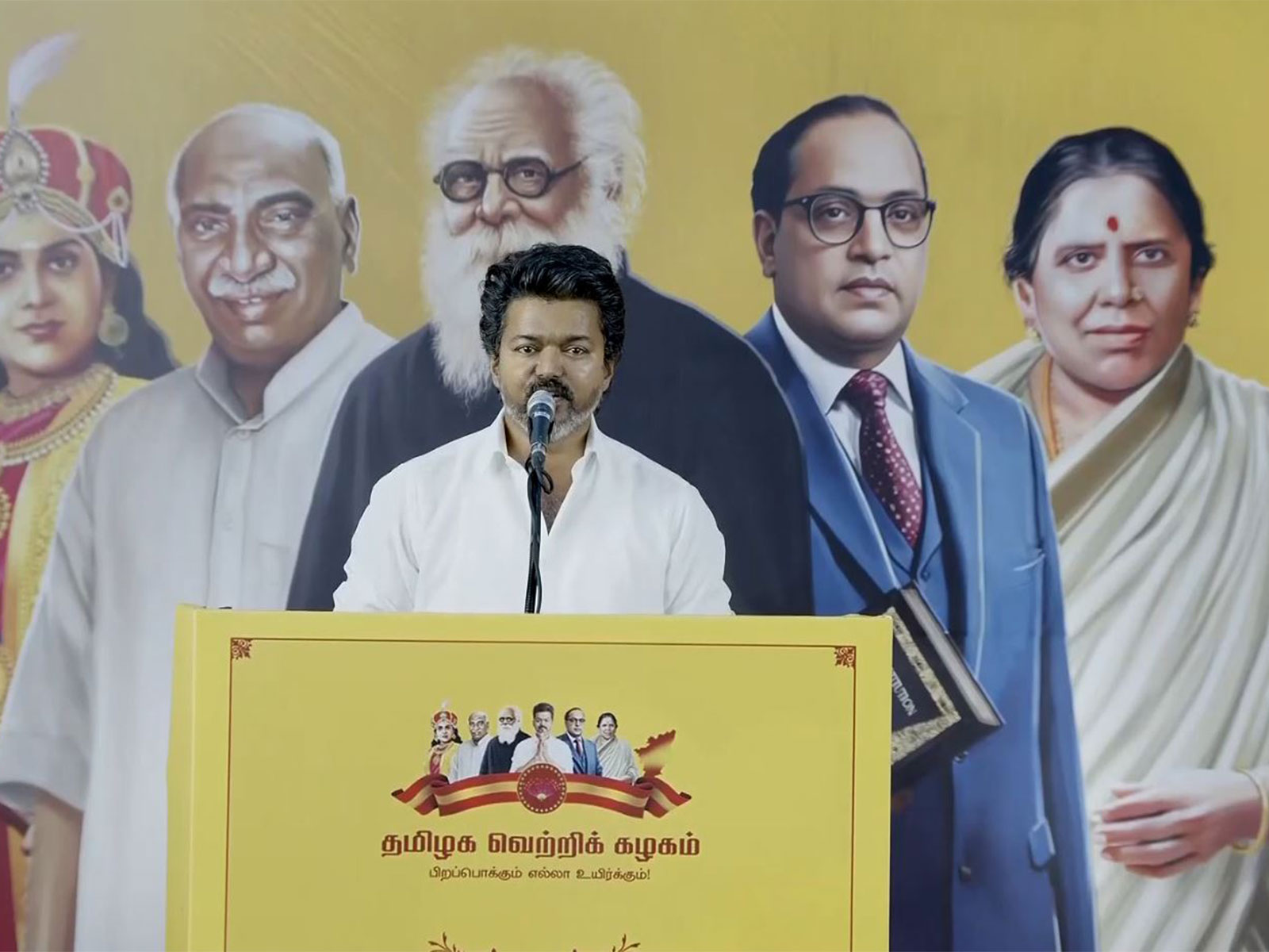TN: TVK chief Vijay targets DMK, highlights party's roots in Kanchipuram