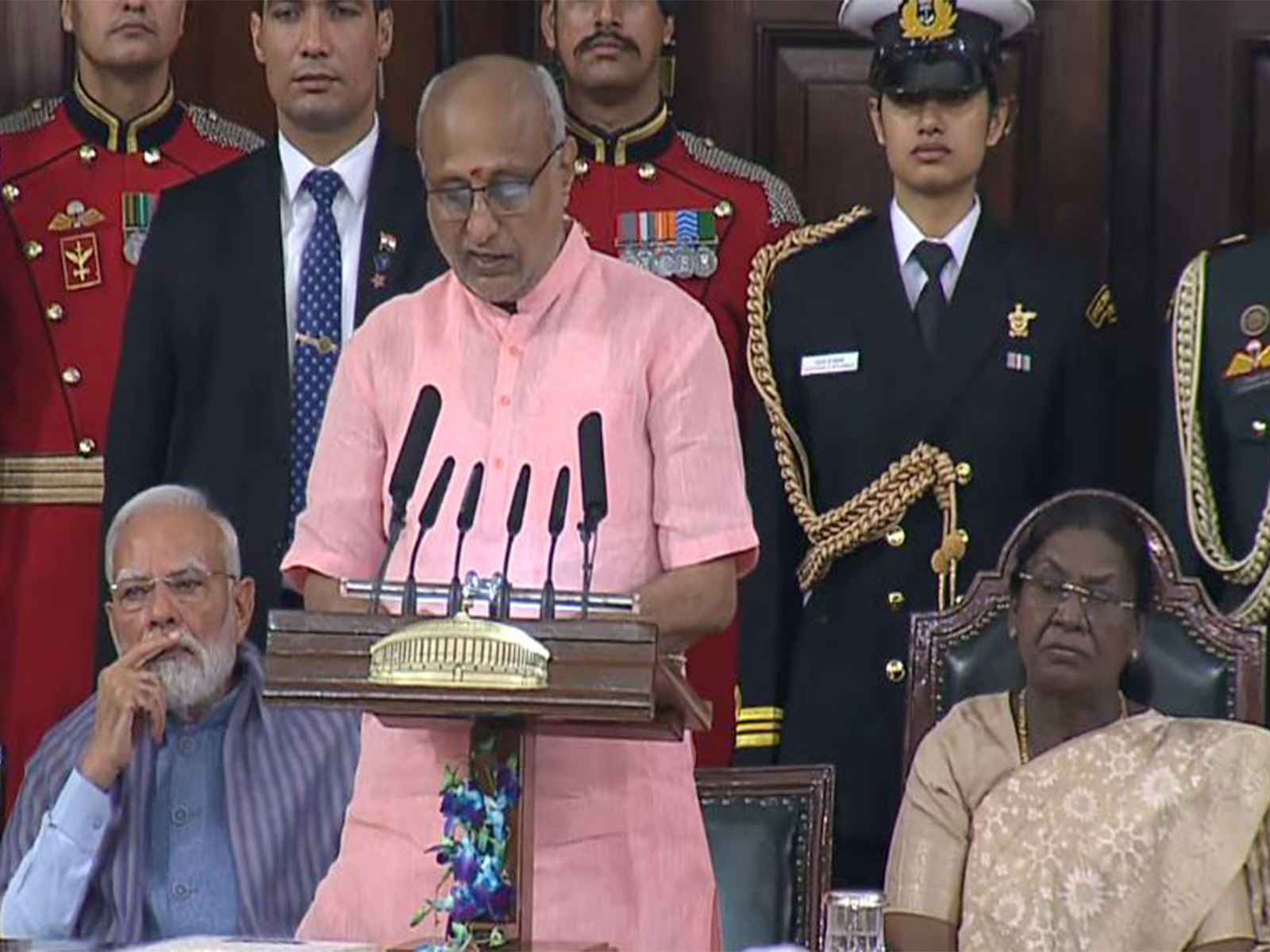 Constitution Day: Vice President Radhakrishnan begins address in Tamil ...