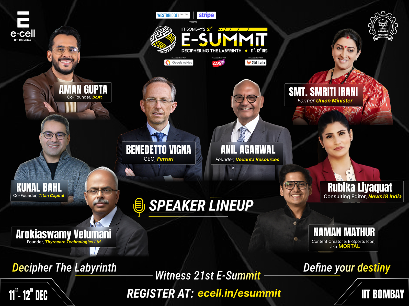 IIT Bombay Announces the 21st Edition of E-Summit, Asia's Largest ...