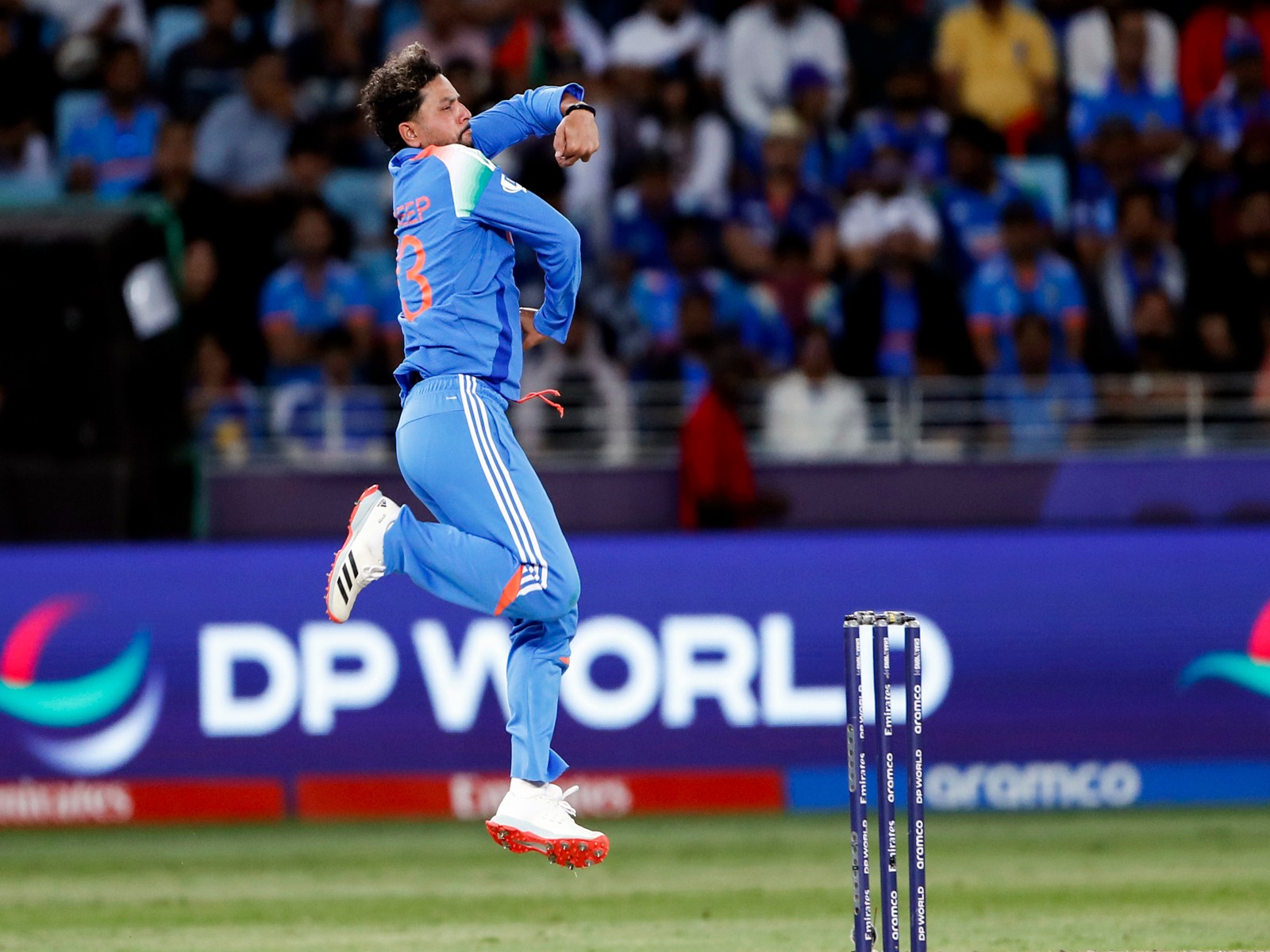Kuldeep Yadav receives 'Impact Player of the Series' award following ...
