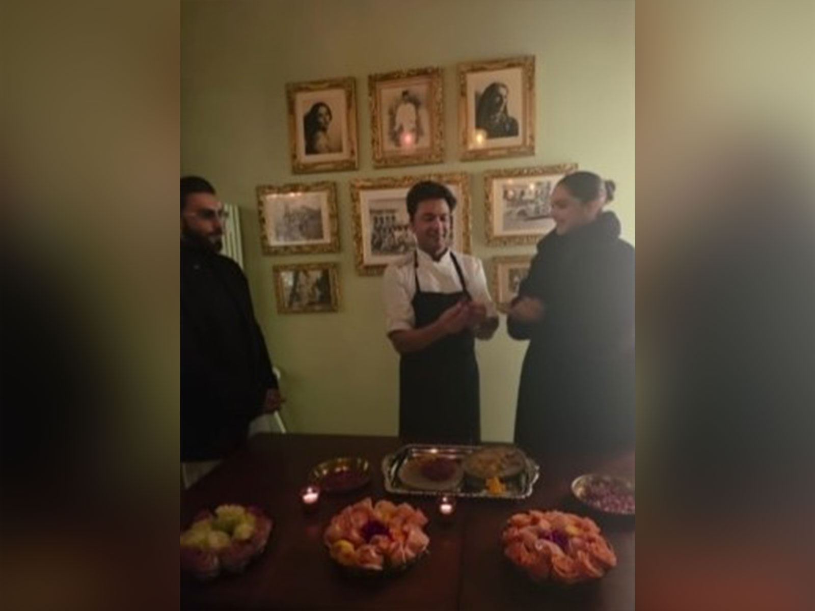 Deepika Padukone makes modaks at chef Vikas Khanna's restaurant in New York