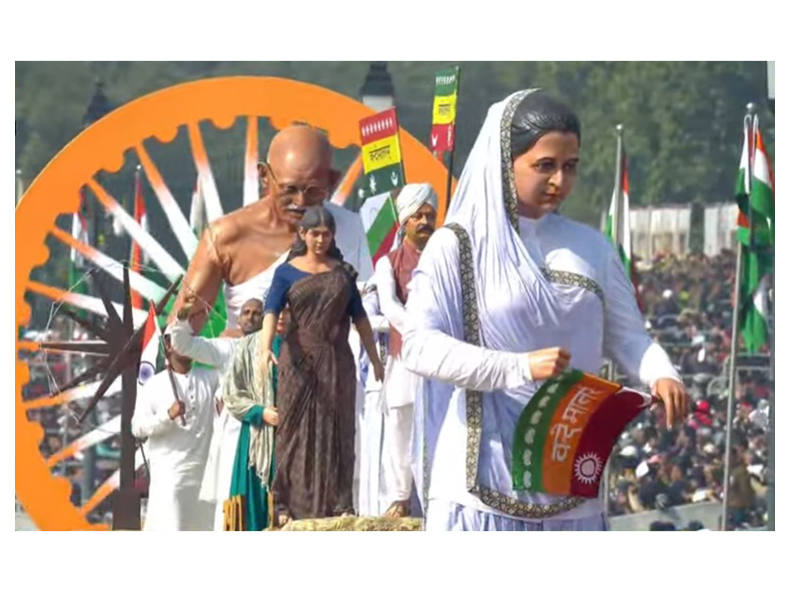 R-Day 2026: Gujarat's 'Vande Mataram' tableau showcases timeless mantra ...