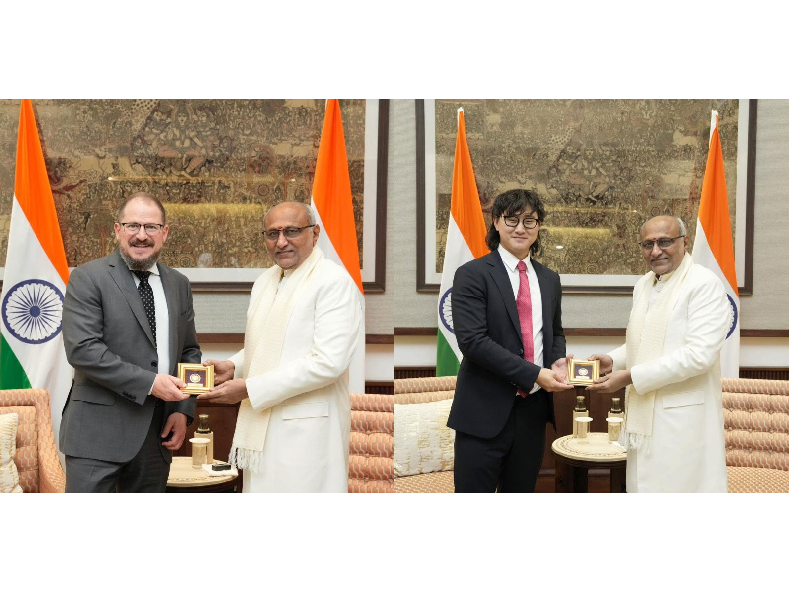 VP Radhakrishnan meets Chief AI officer of Meta, Qualcomm CEO on ...