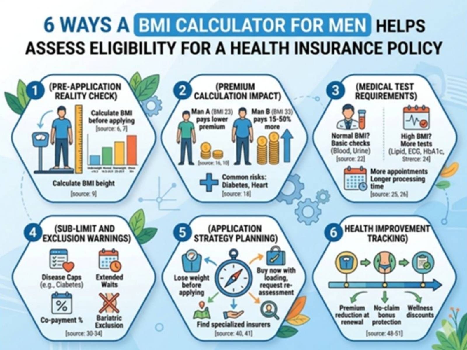 6 Ways a BMI Calculator for Men Helps Assess Eligibility for a Health ...