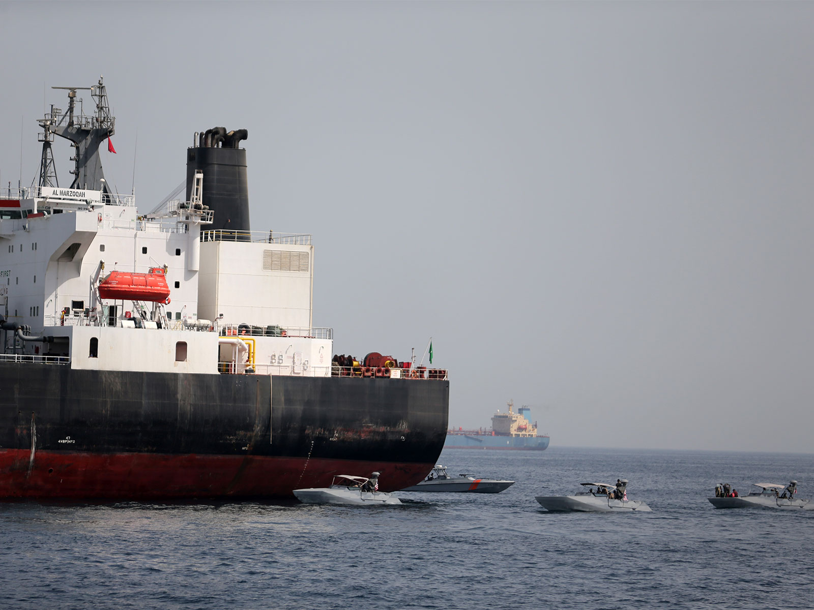 Fire extinguished on Kuwaiti oil tanker hit by drone attack in Dubai waters