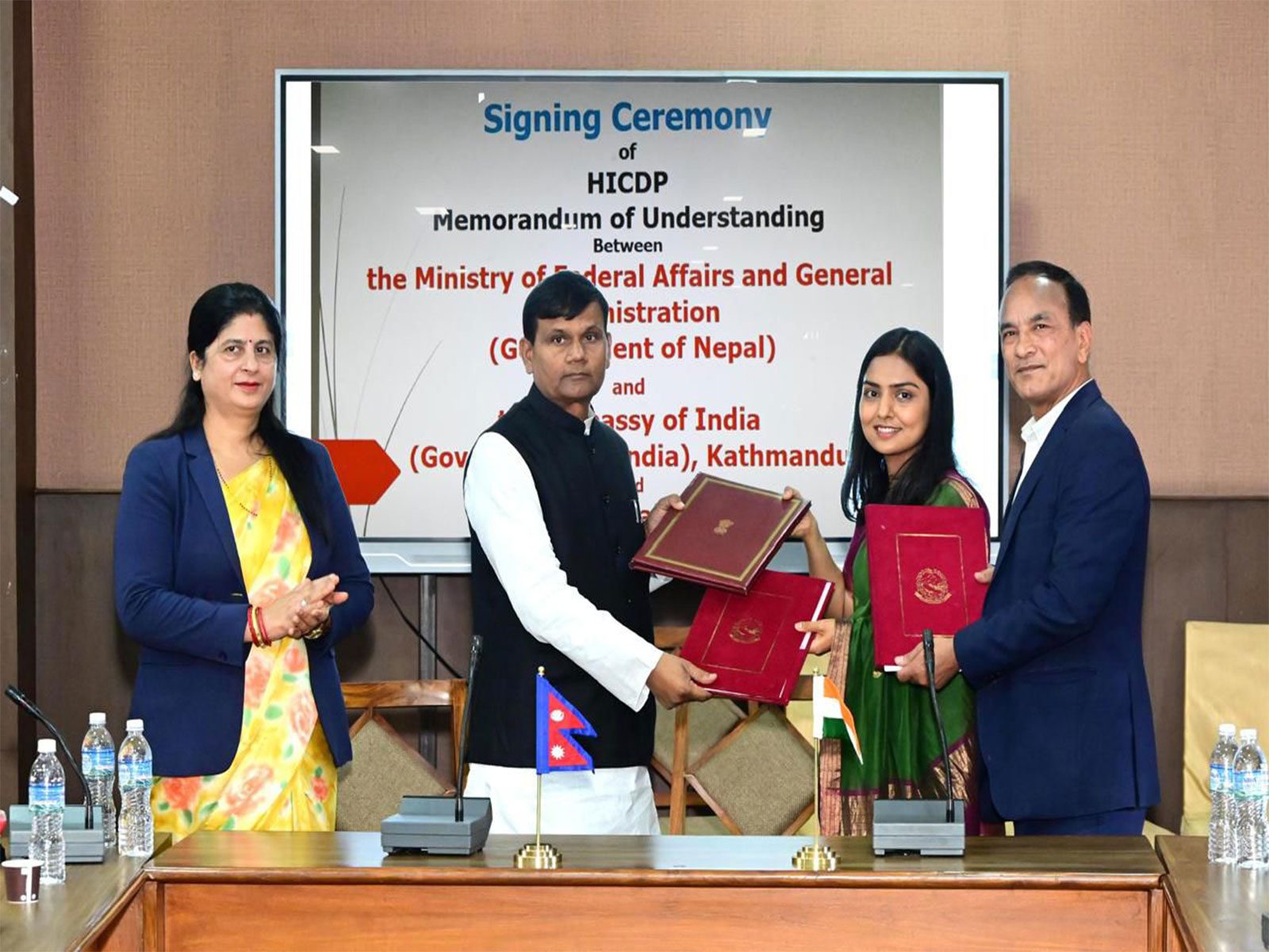 Indian Embassy in Kathmandu signs MoUs to undertake 7 High Impact ...