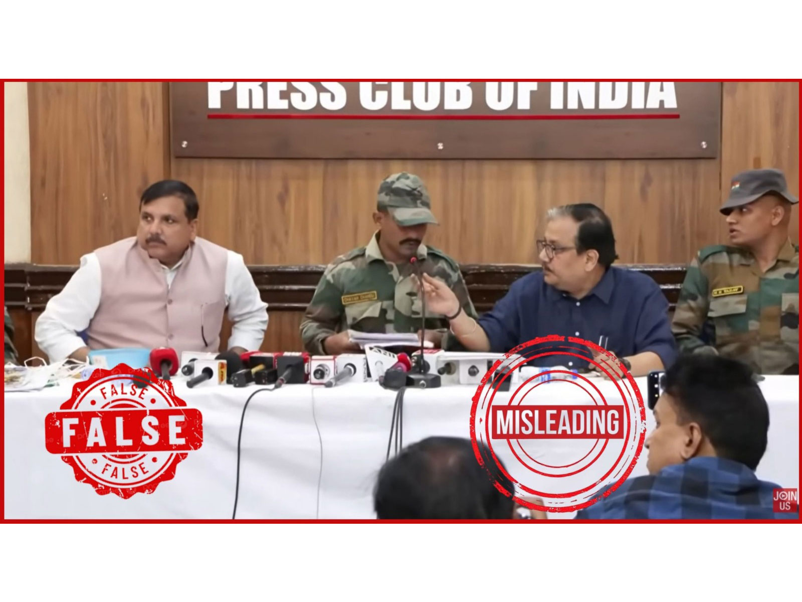 Indian Army debunks viral press conference video, calls it bid to ...