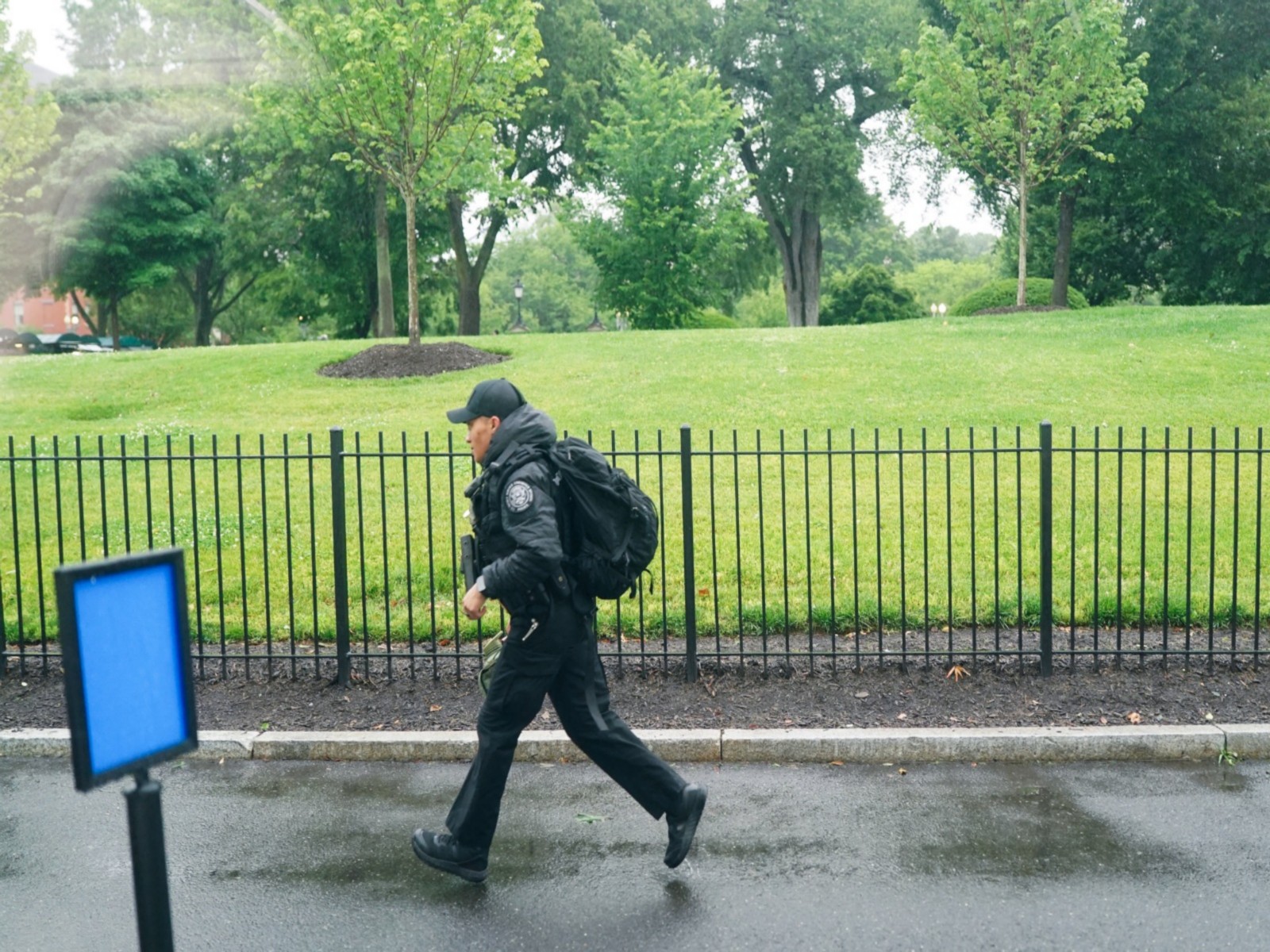 White House North Lawn cleared after gunshot reports near complex; US ...